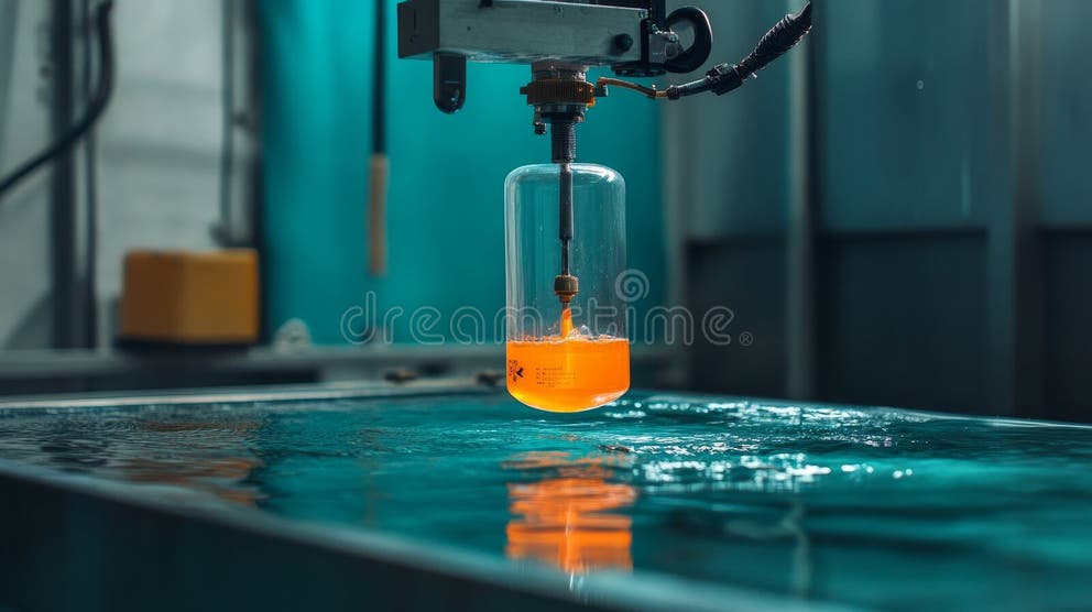 Liquid Immersion Process Industrial Process Liquid Transfer Precise ...