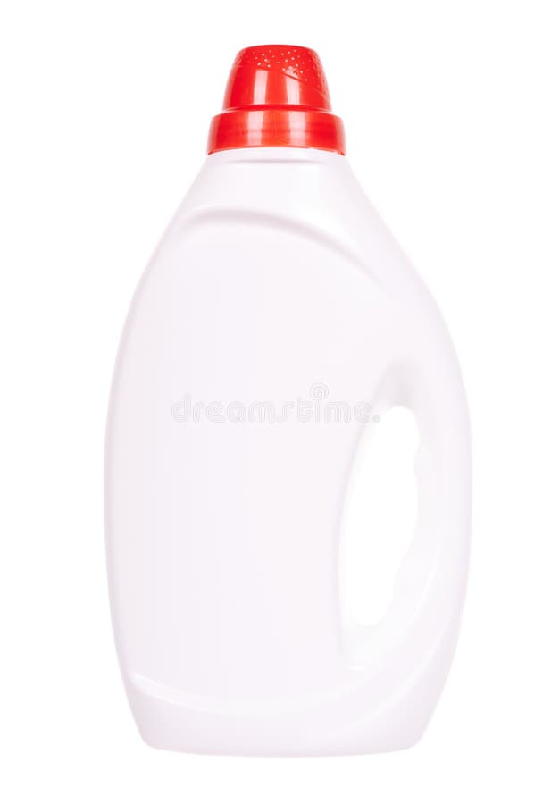 Liquid Laundry Detergent Bottle, Cleaning Soap For Cloth. Isolated On ...