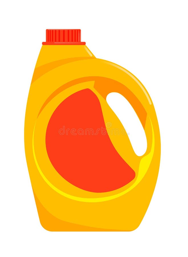 Liquid Laundry Detergent Ad Vector Realistic Illustration Stock Vector ...