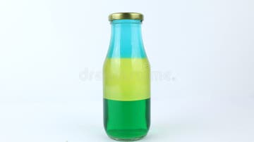 Liquid or Layer Density Experiment Using 3 Separate Layers Consisting ...