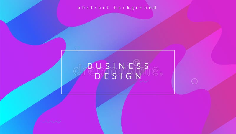 Liquid Layout. Multicolor Presentation. Modern Concept Stock ...