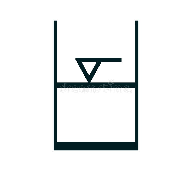 Liquid Level Control Symbol Stock Vector - Illustration of automation ...