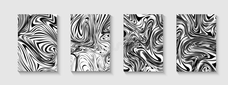 Liquid Marble Texture Abstract Black Marble Textures on a Black Zebra ...