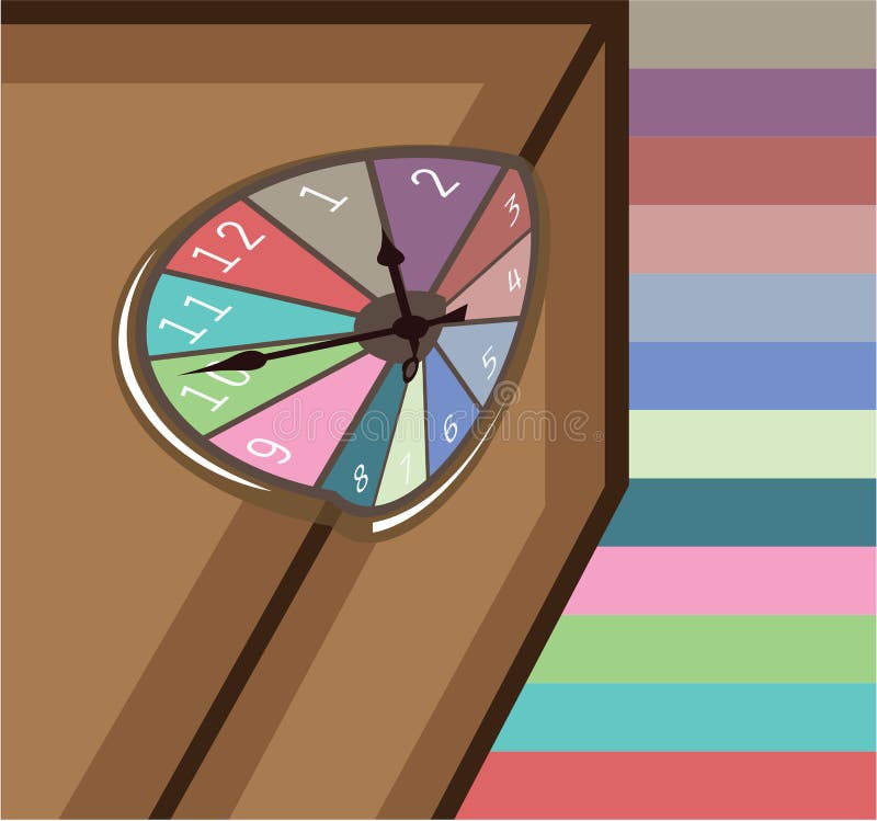 Liquid Melted Clock Abstract Stock Vector - Illustration of design ...