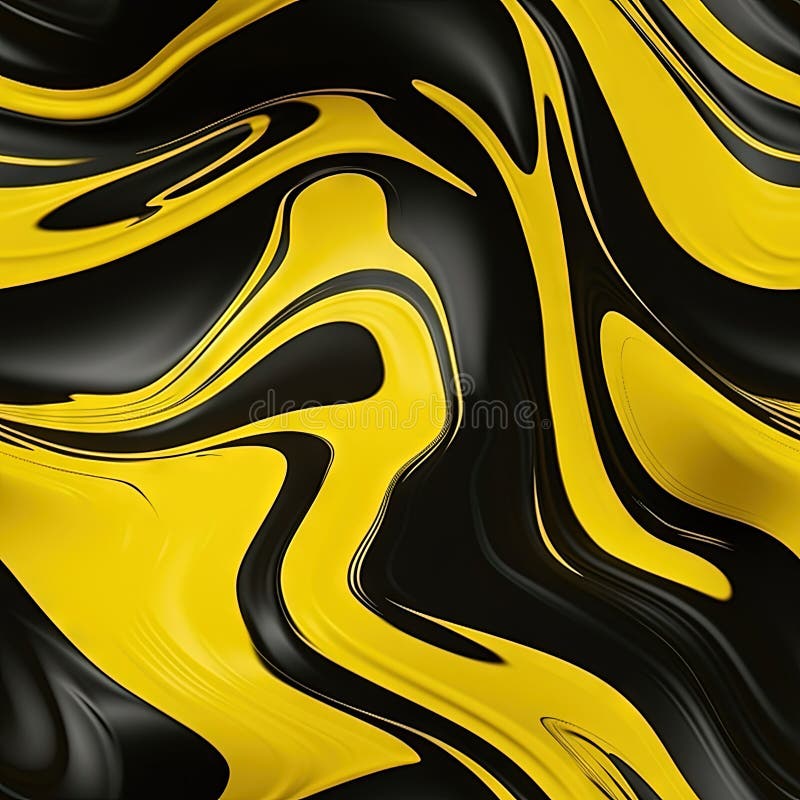 Liquid Melting Plastic Effect Background, Seamless Stock Illustration ...