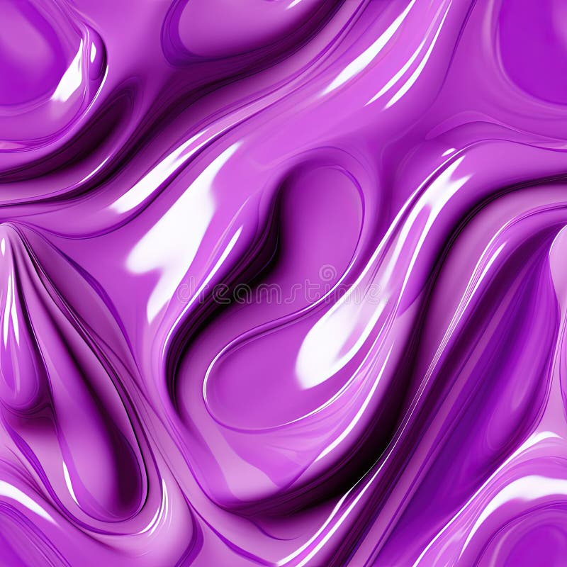 Liquid Melting Plastic Effect Background, Seamless Stock Illustration ...