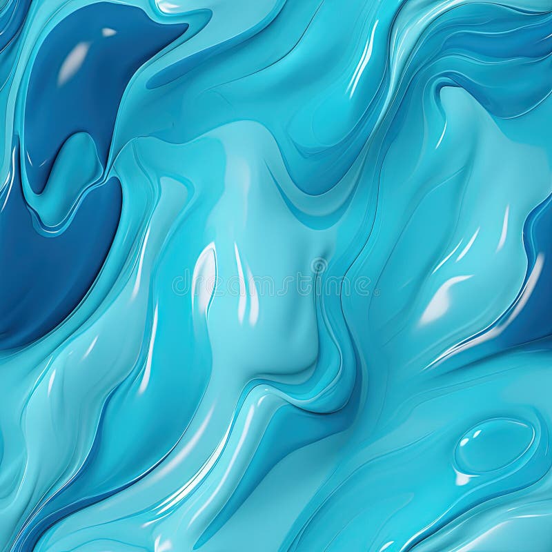 Liquid Melting Plastic Effect Background, Seamless Stock Illustration ...
