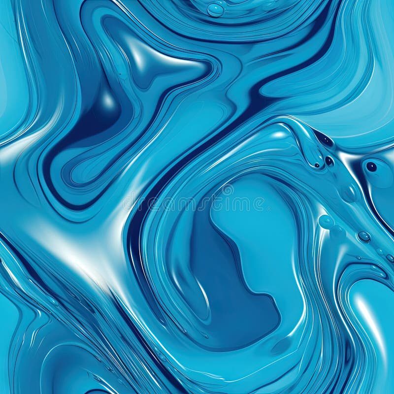 Liquid Melting Plastic Effect Background, Seamless Stock Illustration ...