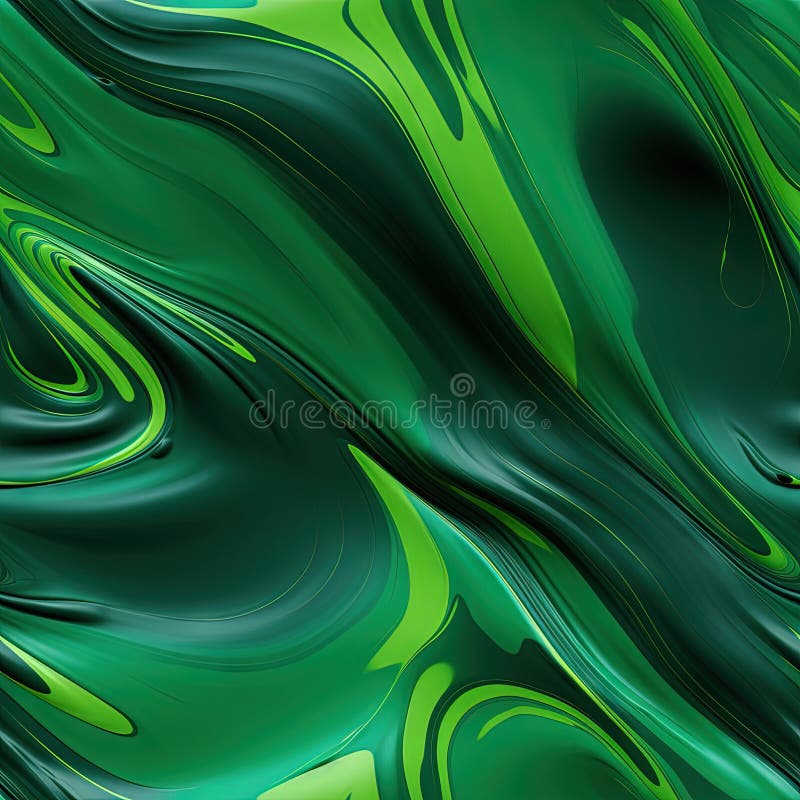 Liquid Melting Plastic Effect Background, Seamless Stock Illustration ...