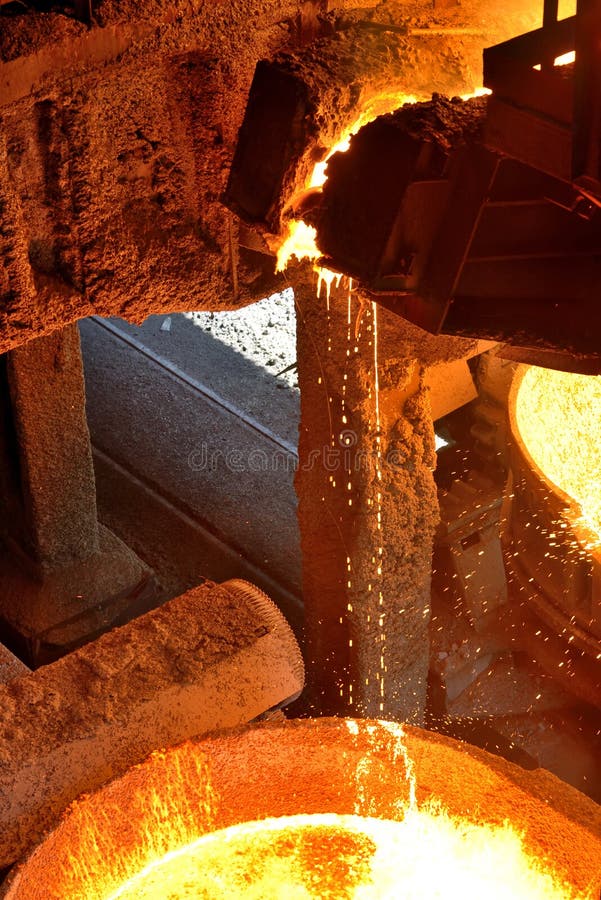 Liquid metal stock image. Image of shiny, mill, release - 54725369