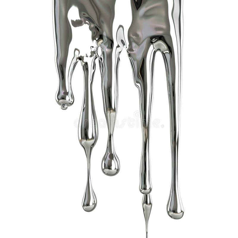 Liquid Metal Dripping stock photo. Illustration of texture - 348124860