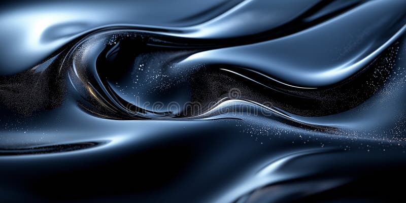 Liquid Metal Fabric: a Mesmerizing Shimmering Textile Background Stock ...