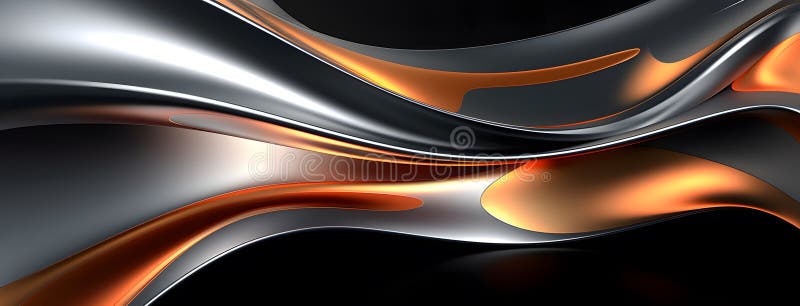 Liquid Metal Reflecting Light, Pattern. Abstract Composit Ideal for ...