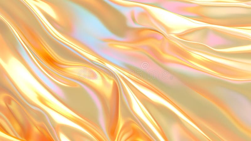 Liquid Metal Texture Abstract Background with Soft Neon Colors Stock ...