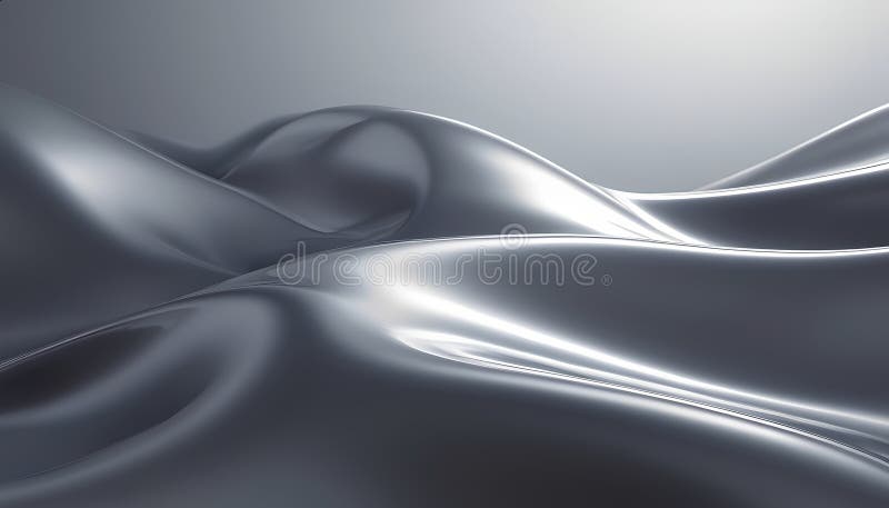 Liquid Metal Texture Creates an Undulating and Reflective Landscape ...