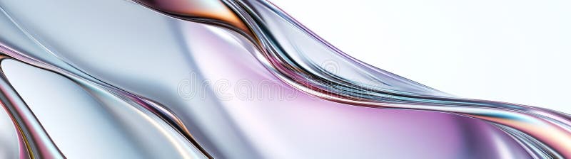 A Liquid Metallic Flow of Silver with an Abstract Quality and ...