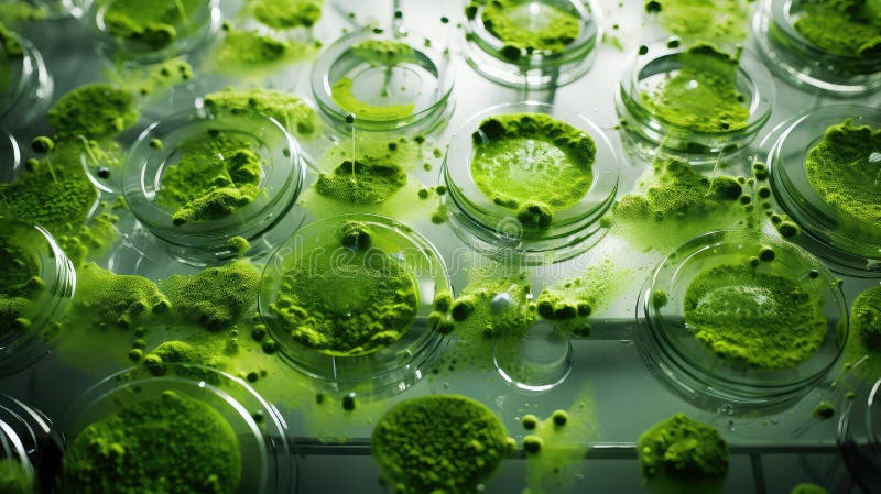 Liquid micro algae stock illustration. Illustration of liquid - 318132959