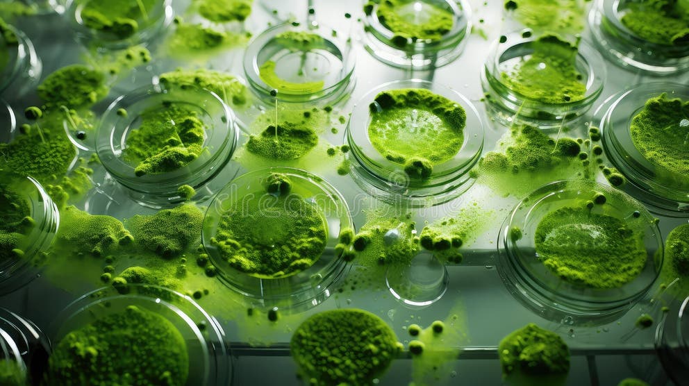 Liquid micro algae stock illustration. Illustration of liquid - 318132959