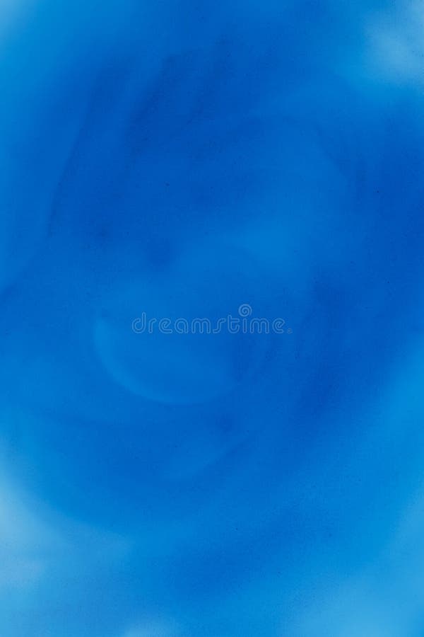 Liquid Mix of Light Blue and Dark Blue Watercolor Paints Stock Image ...