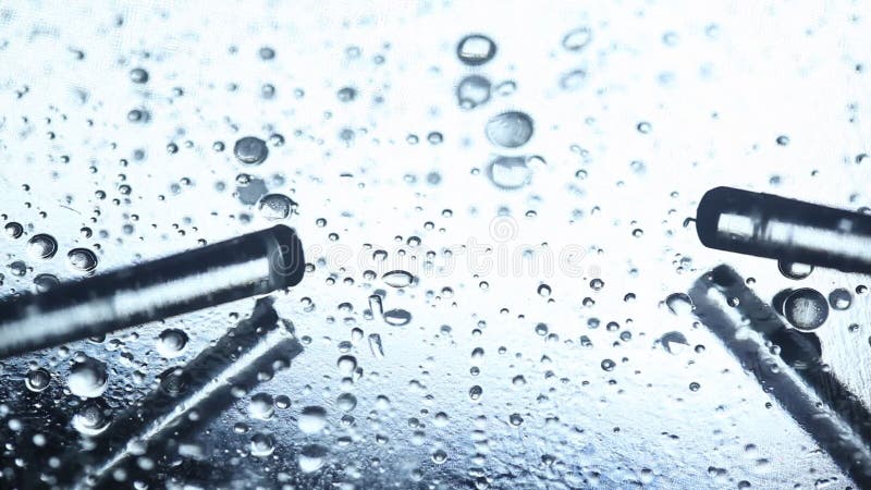 Liquid Moving Under a Microscope Stock Footage - Video of microscope ...