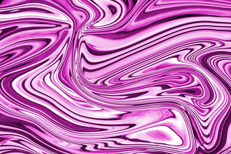 Liquid Neon Wave Texture Pattern. Fluid Abstract Art B Stock Image ...