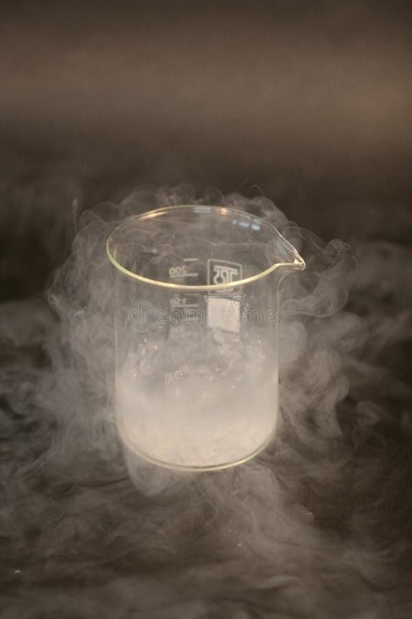 Liquid nitrogen stock photo. Image of point, foggy, element - 189666
