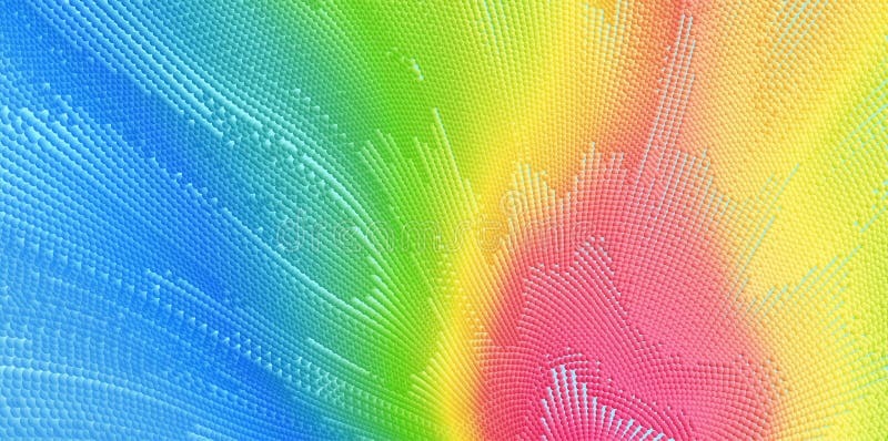 Liquid Paint Abstraction. Art Design. Texture with Dynamic Particles ...