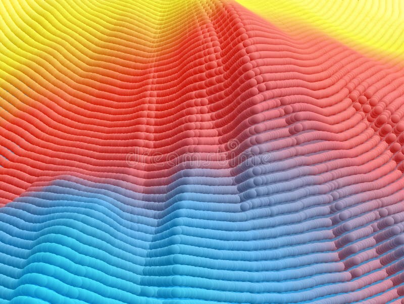 Liquid Paint Abstraction. Art Design. Texture with Dynamic Particles ...