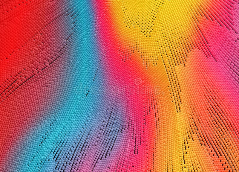 Liquid Paint Abstraction. Art Design. Texture with Dynamic Particles ...