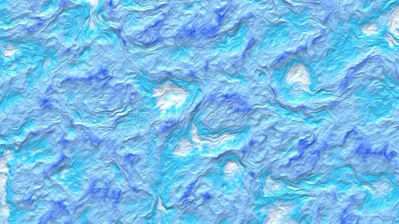 Liquid Paint Looping Animated Background. Fluid Flowing Wavy Texture ...