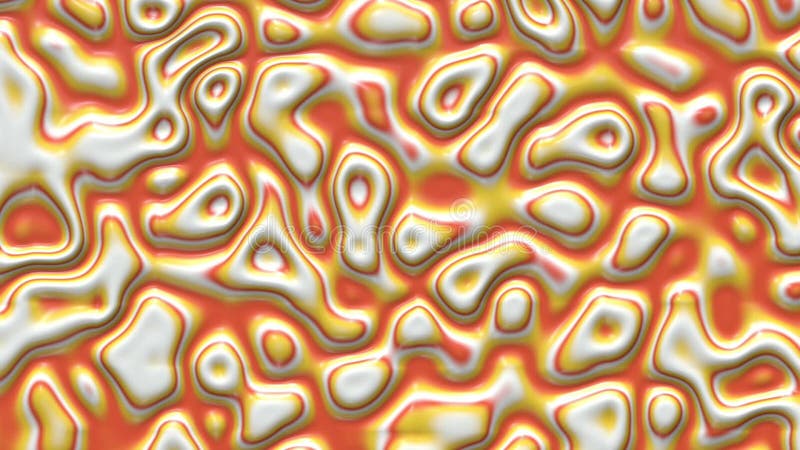 Liquid Paint Looping Animated Background. Fluid Flowing Wavy Texture ...