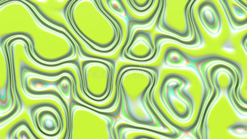 Liquid Paint Looping Animated Background. Fluid Flowing Wavy Texture ...