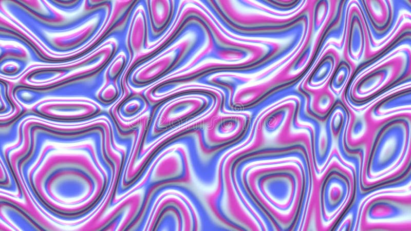 Liquid Paint Looping Animated Background. Fluid Flowing Wavy Texture ...
