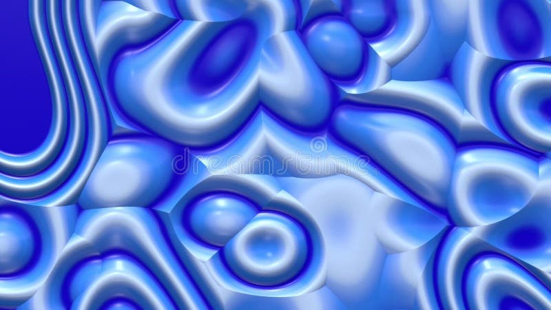 Liquid Paint Looping Animated Background. Fluid Flowing Wavy Texture ...