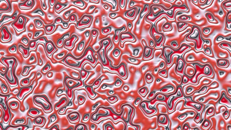 Liquid Paint Looping Animated Background. Fluid Flowing Wavy Texture ...