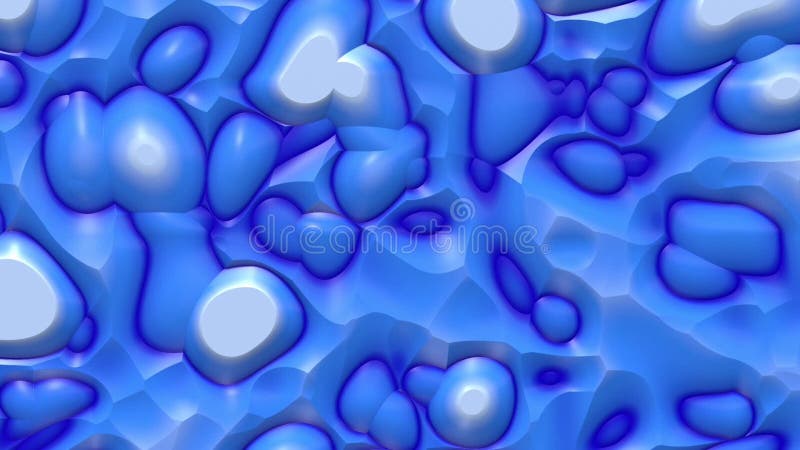Liquid Paint Looping Animated Background. Fluid Flowing Wavy Texture ...