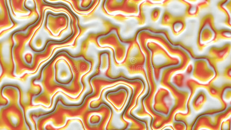 Liquid Paint Looping Animated Background. Fluid Flowing Wavy Texture ...