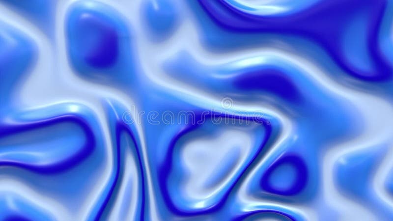 Liquid Paint Looping Animated Background. Fluid Flowing Wavy Texture ...