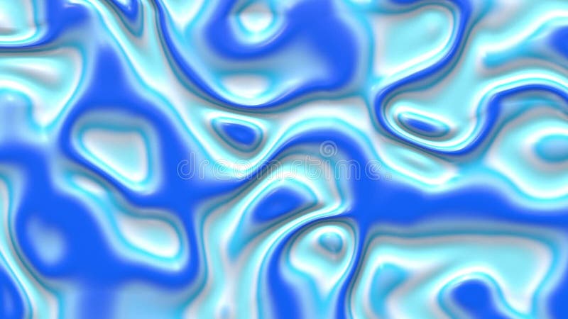 Liquid Paint Looping Animated Background. Fluid Flowing Wavy Texture ...