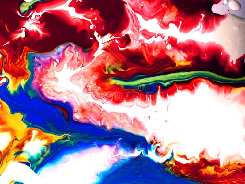 Liquid Paint Splash Graphics Effect. Stock Image - Image of effect ...