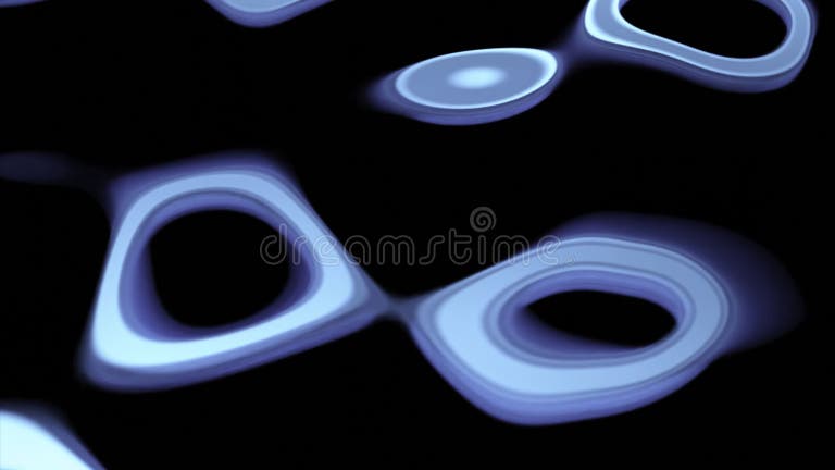 Liquid Pattern of Moving Lines. Design. Linear 3d Spots Move with ...