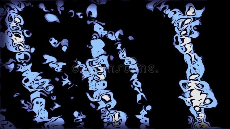 Liquid Pattern of Paints Moving in Lines. Motion. Round Spots of Paint ...