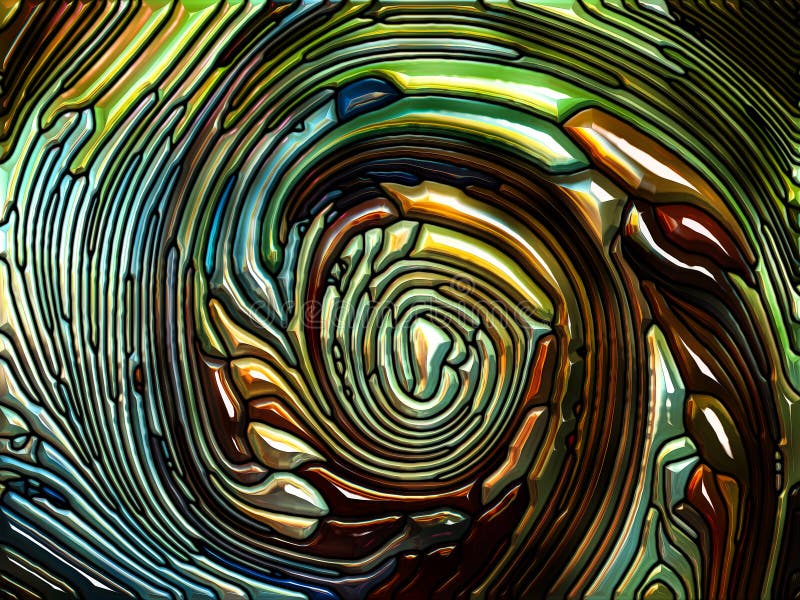 Game of Iridescent Color Glass Stock Illustration - Illustration of ...