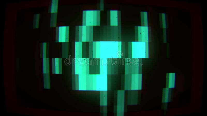 Liquid Pixels Particles Background Stock Footage - Video of lamp ...