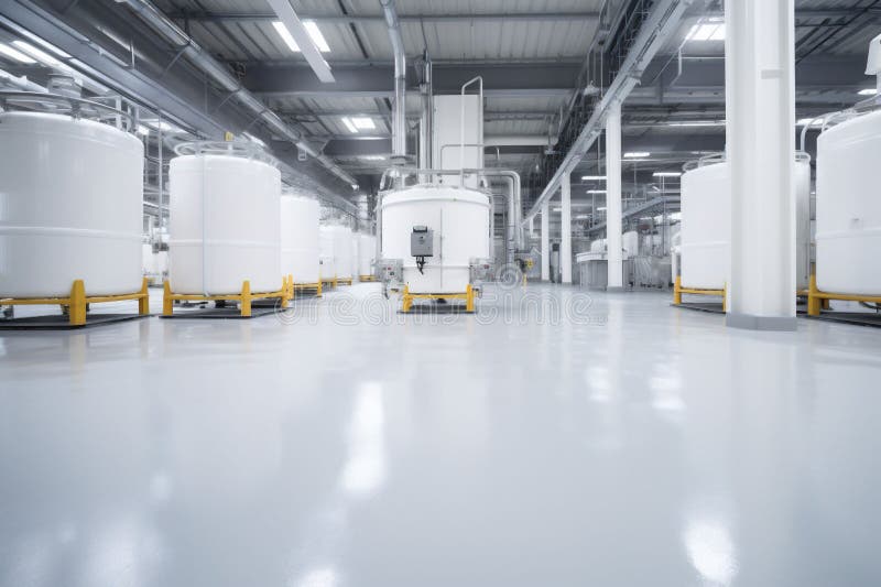 Liquid Processing in Sterile Factory Infrastructure with White Halls ...