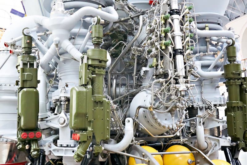 Liquid-propellant Rocket Engine Stock Photo - Image of russian ...