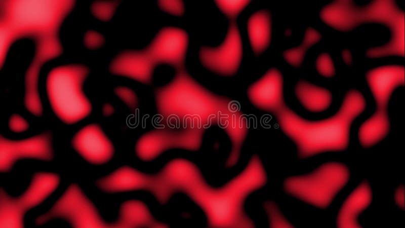 Liquid Red Waves Abstract Motion Background. Seamless Loop Stock ...