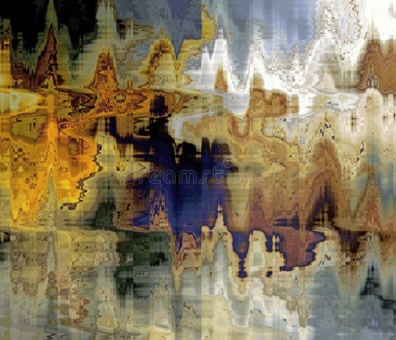 Liquid Reflections Abstract Stock Image - Image of contrasts, abstract ...