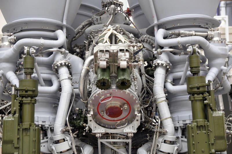 Liquid Rocket Engine. Rocket Engine Elements, Bolted Connections ...