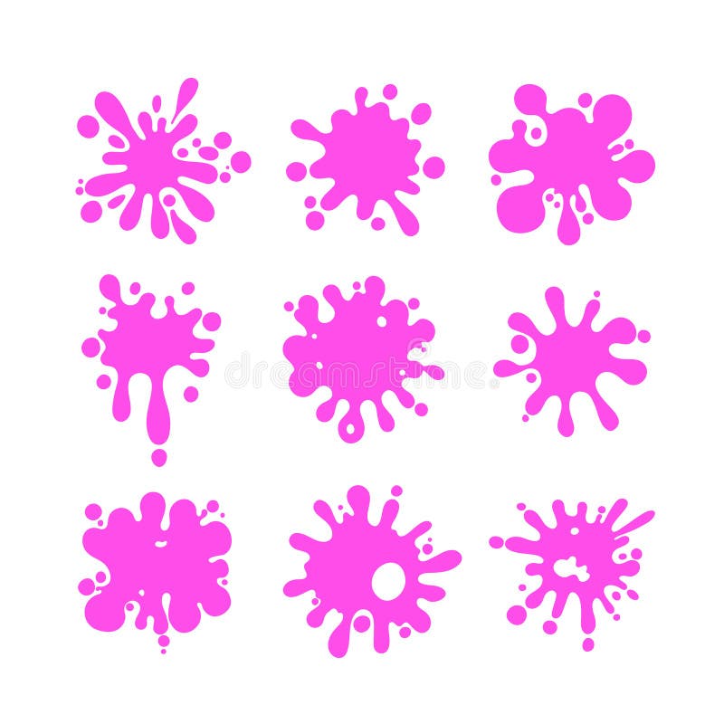 Liquid Shapes, Frames with Uneven Wavy Edge Set, Collection. Paint or ...